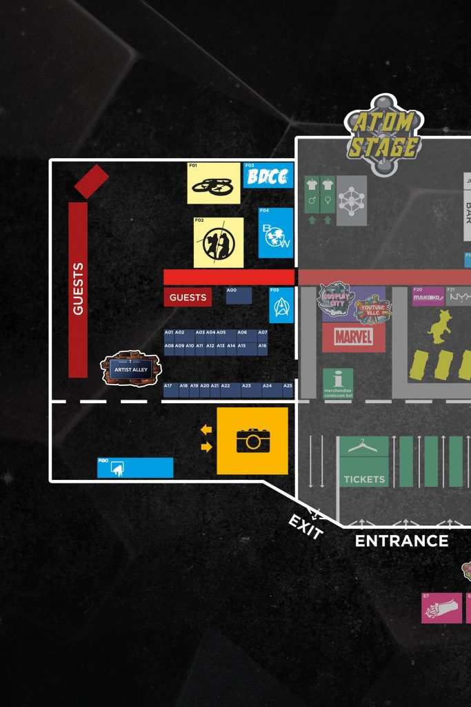 floor plan 2018 - Comic Con Brussels