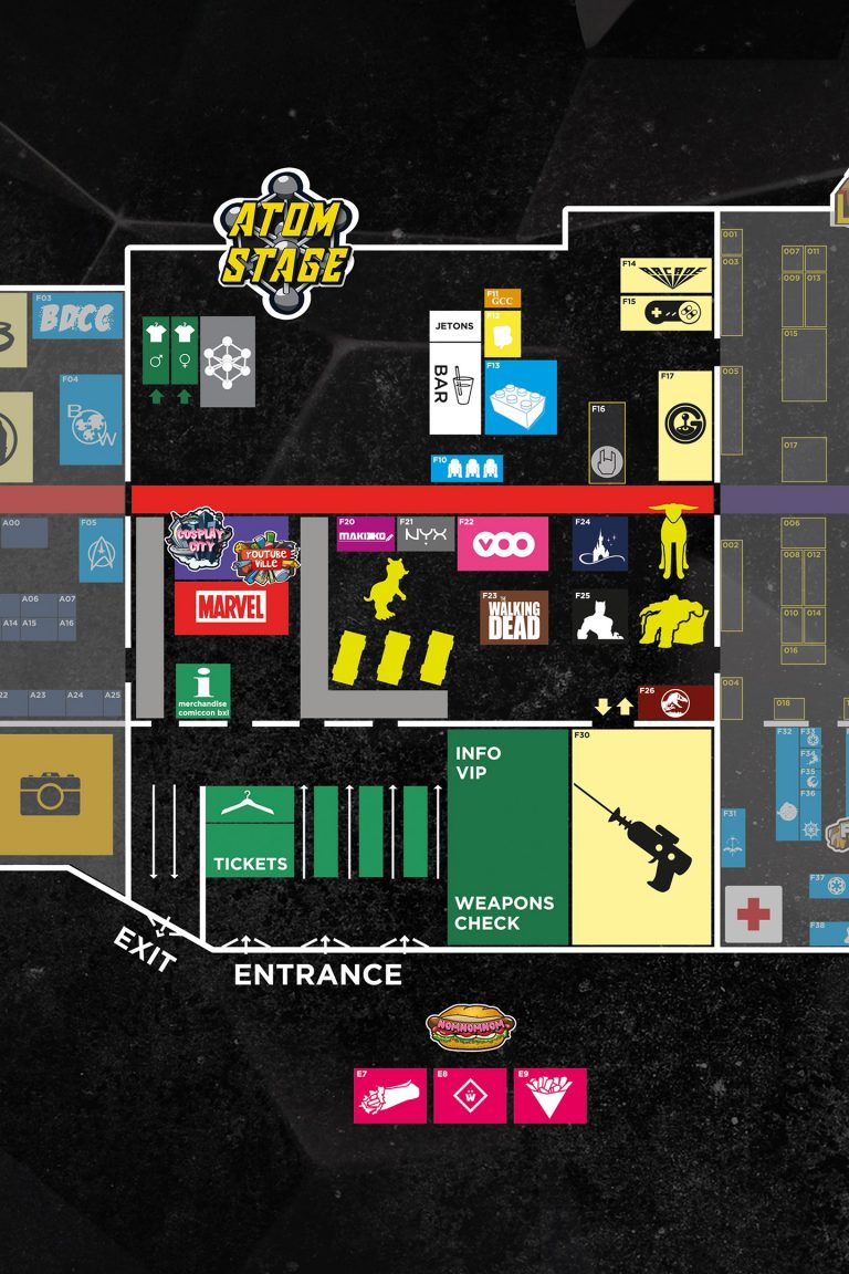 floor plan 2018 - Comic Con Brussels