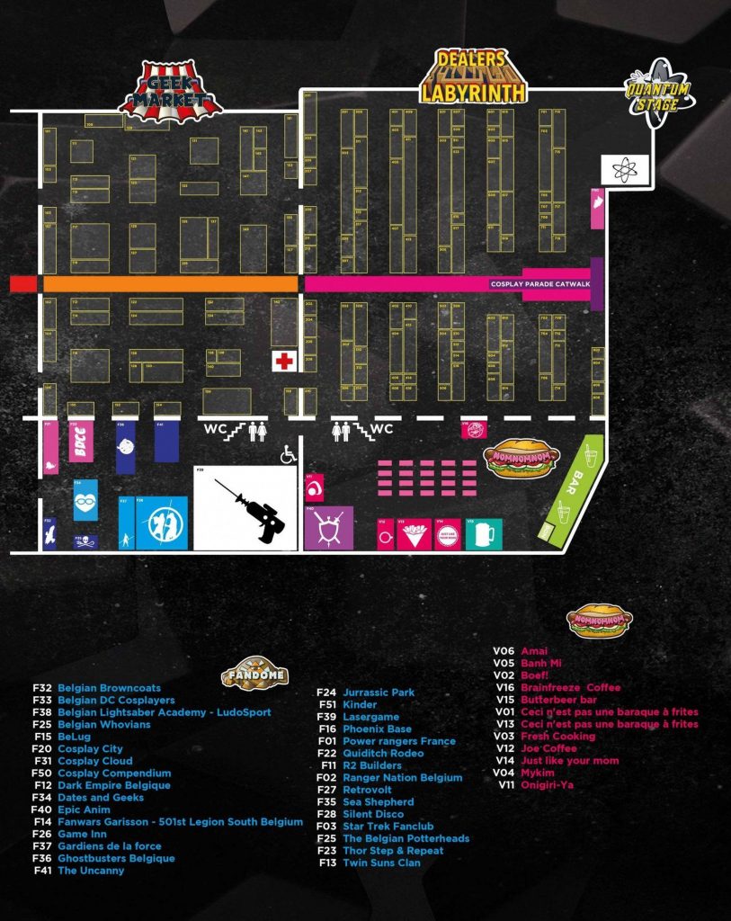 FLOOR PLAN 2019 - Comic Con Brussels