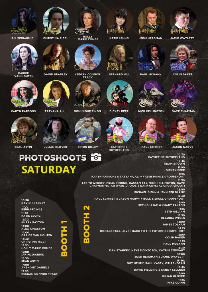 PHOTOSHOOTS ZATERDAG - Comic Con Brussels